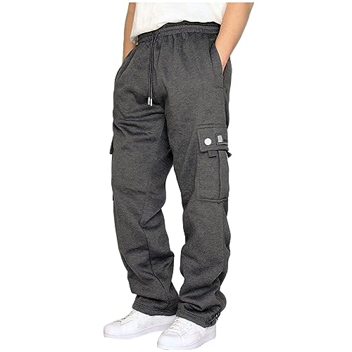Ropa Deportiva para Hombre Sweatpants for Men Joggers Men Mens Black Joggers Wrestling Warm Ups Mens Gray Sweatpants Sweatpants with Print Deal of The Day Clearance