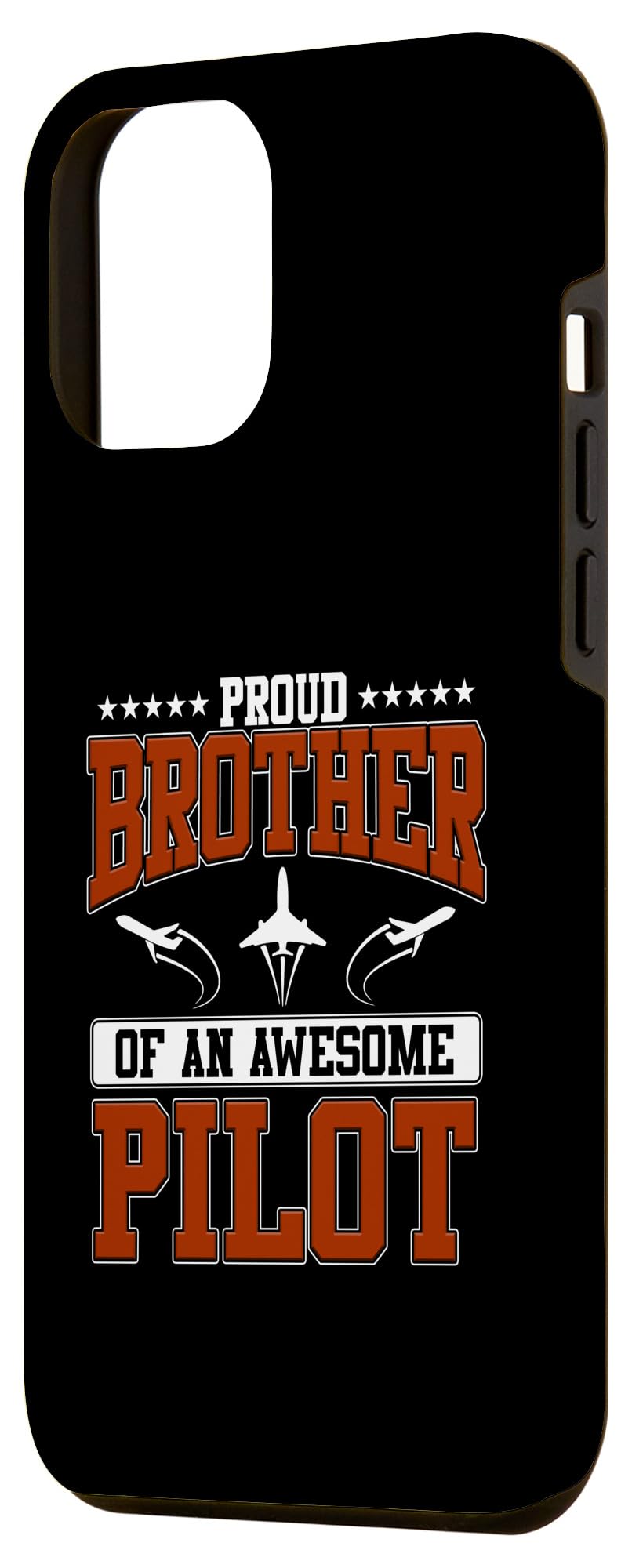 iPhone 15 Pro Max Proud Brother Of Pilot Airplane Aviation Helicopter Graphic Case