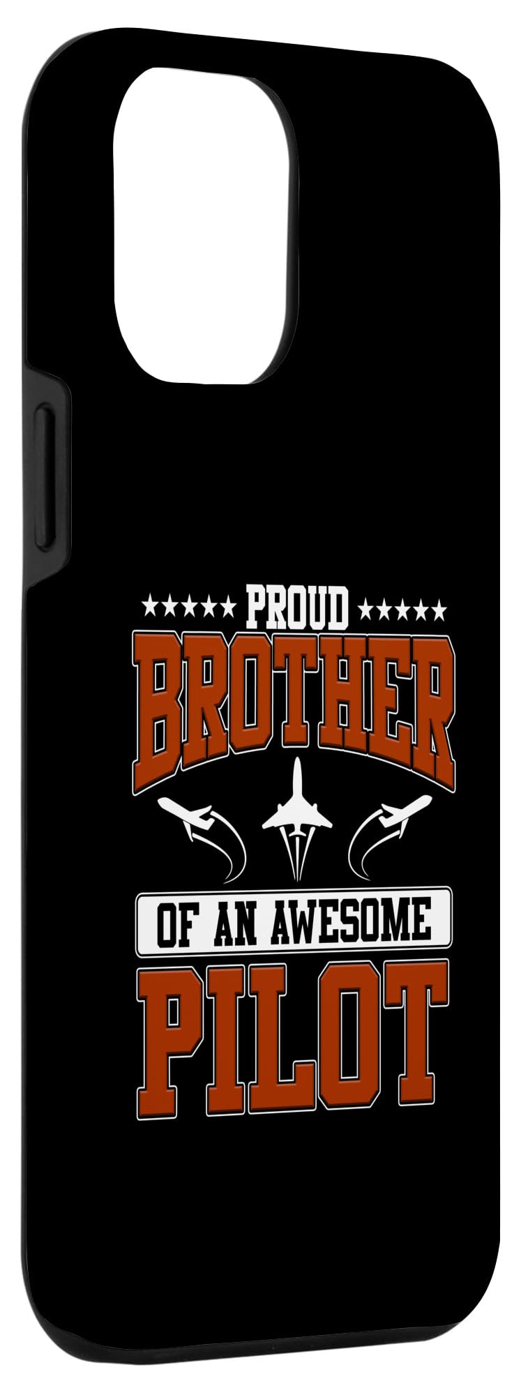 iPhone 15 Pro Max Proud Brother Of Pilot Airplane Aviation Helicopter Graphic Case
