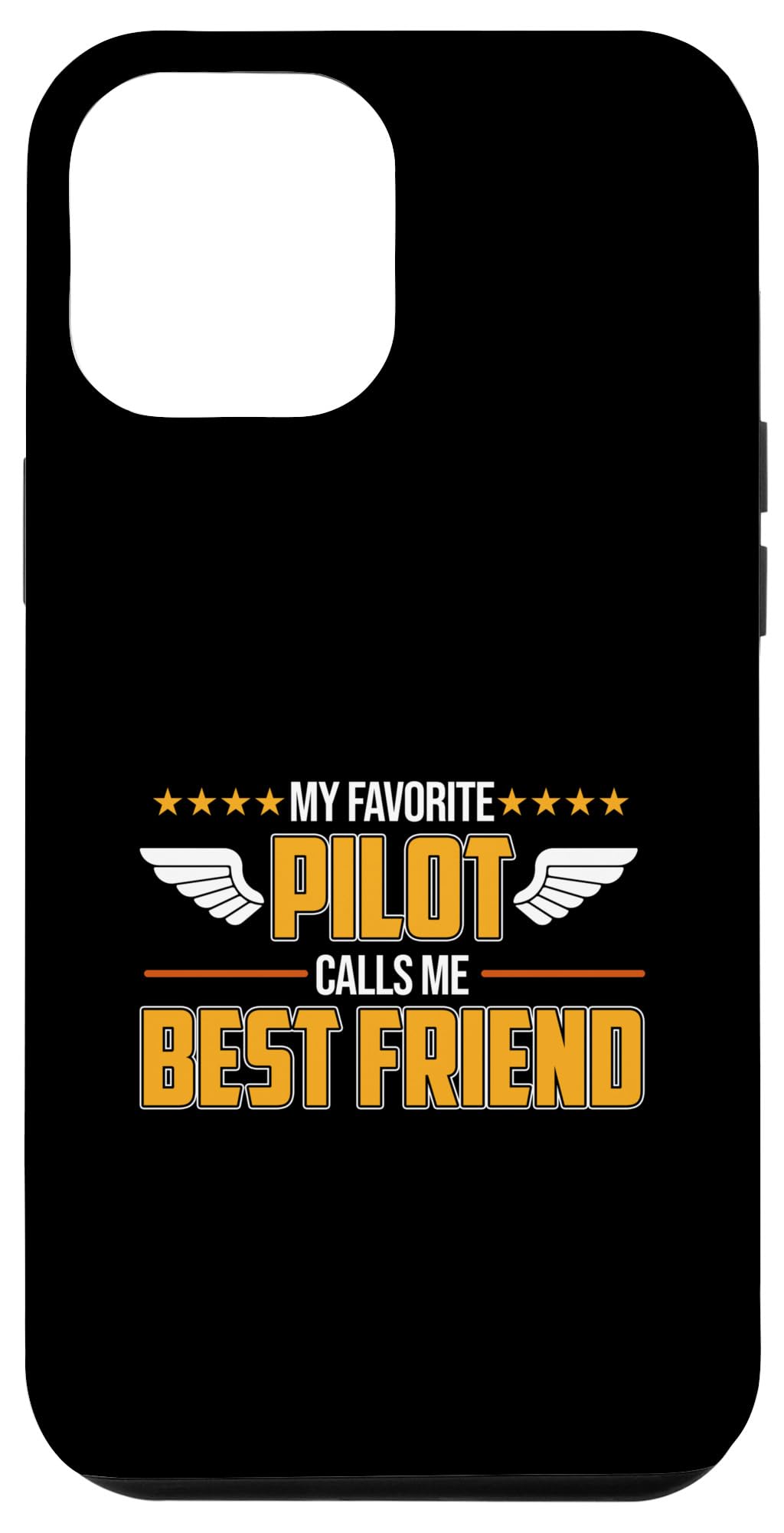iPhone 14 Pro Max Pilot Calls Me Friend Airplane Aviation Helicopter Graphic Case