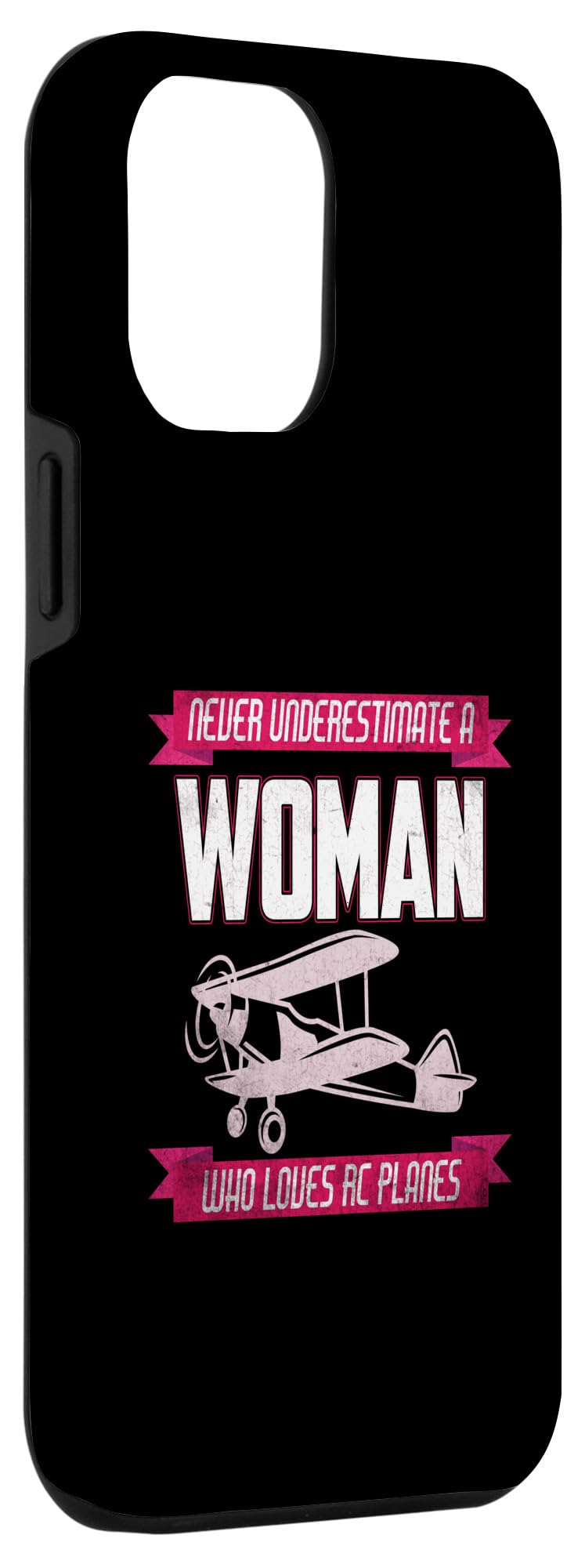 iPhone 15 Pro Max Woman Who Loves Airplanes Pilot Aviation Flying Graphic Case