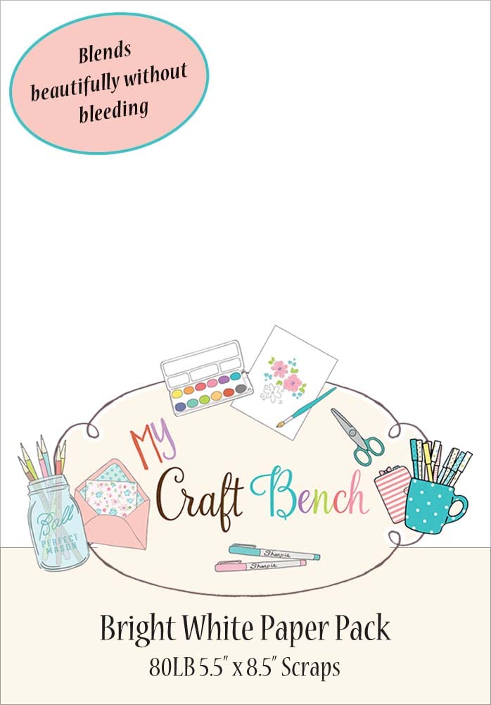 Lawn Fawn Little Snow Globe Bear, Add-On Dies & Template Stamp & Die Set Bundle with My Craft Bench Secure Storage Pocket & 80 LB Cardstock -Bundle of 6 Items