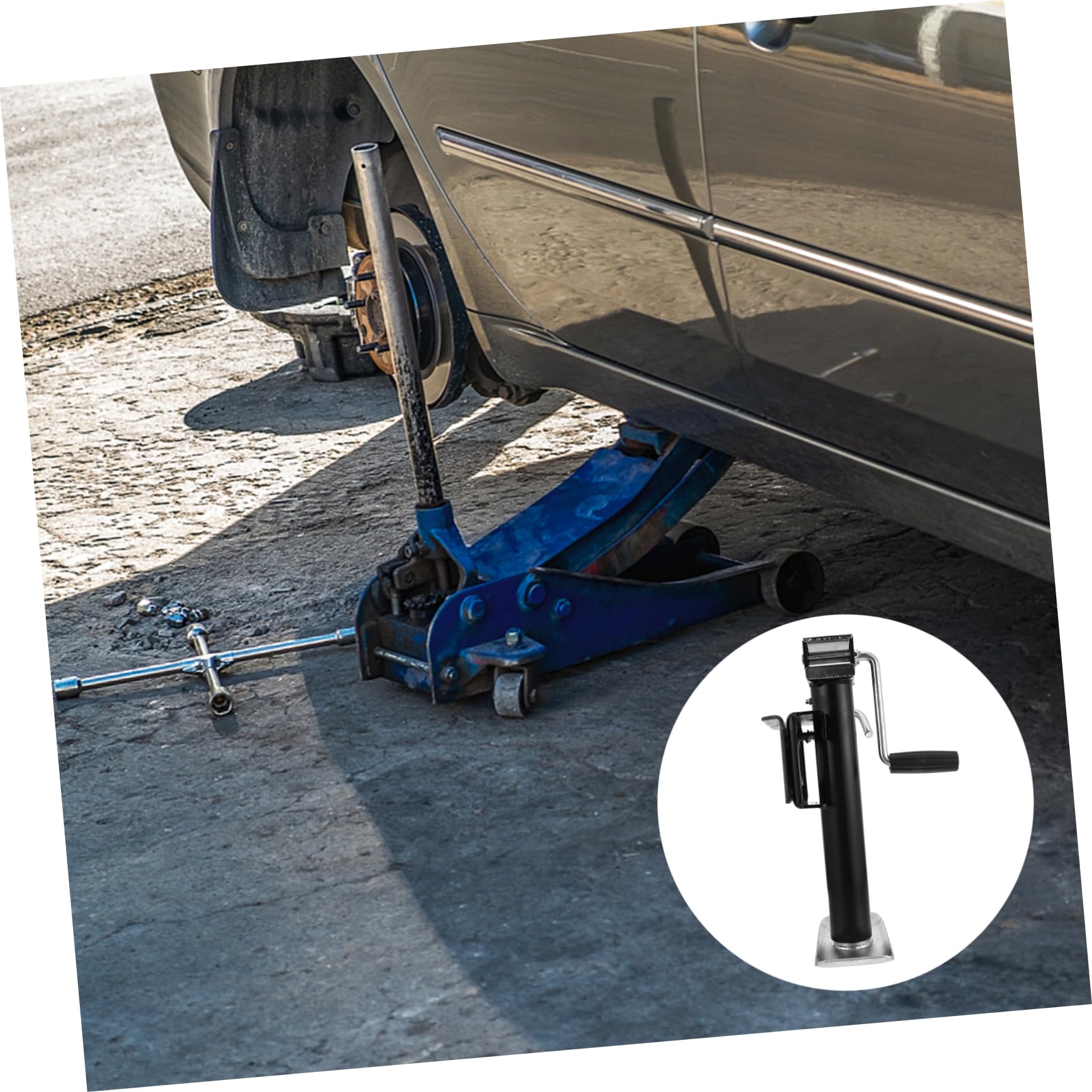ERINGOGO Practical Car Lifting Jack Stabilizer 900kg Capacity Compact Design for Rv and Trailer Support