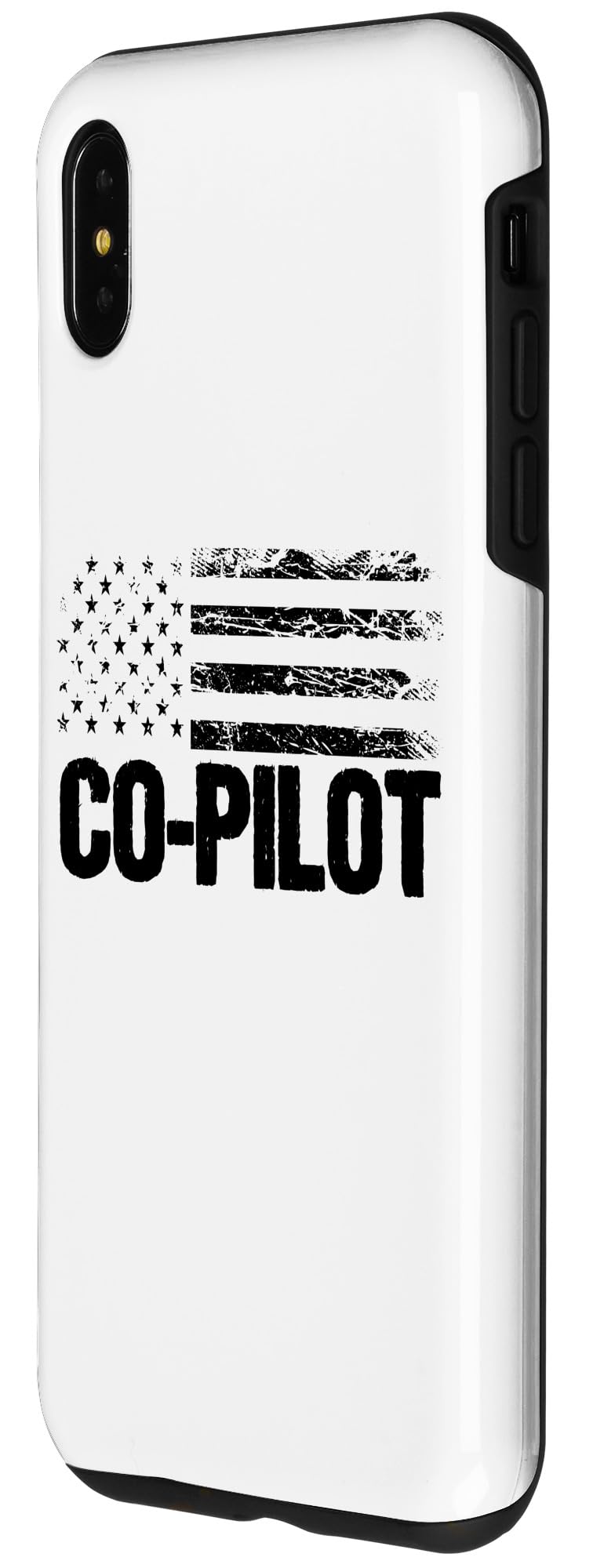 iPhone XS Max Vintage Airplane Flying Pilot Aircraft Co-Pilot Aviation-the Case
