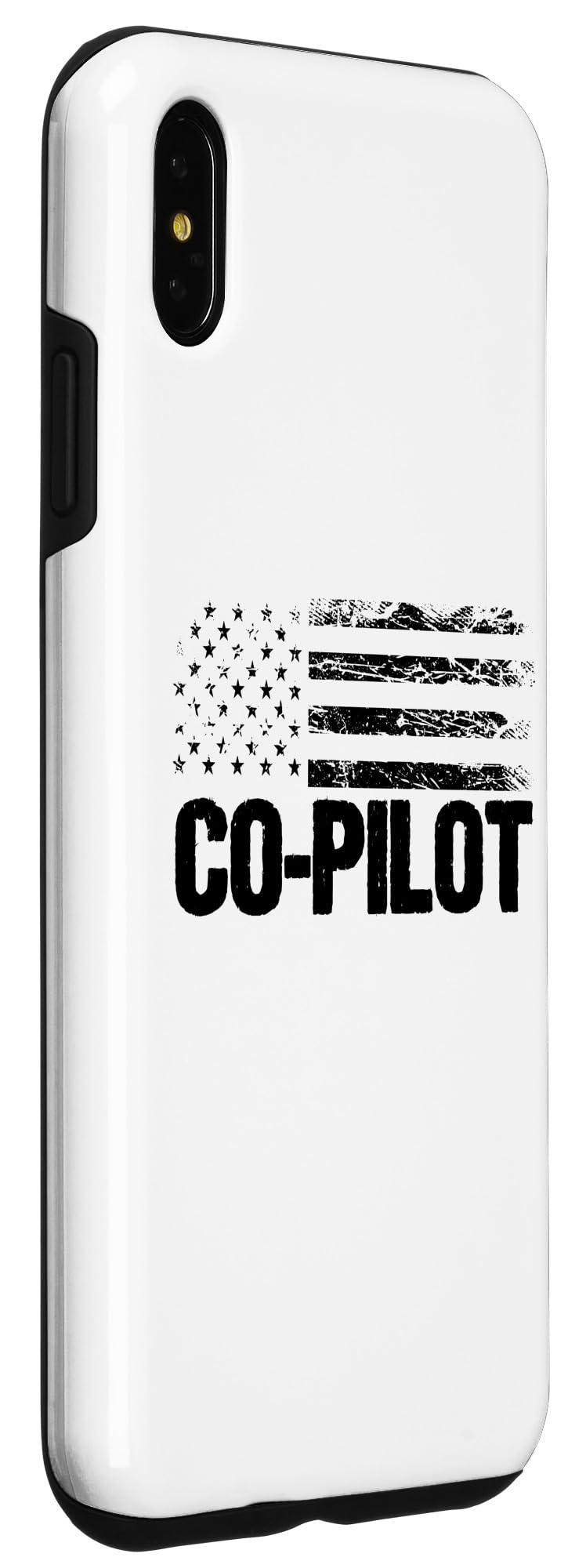 iPhone XS Max Vintage Airplane Flying Pilot Aircraft Co-Pilot Aviation-the Case