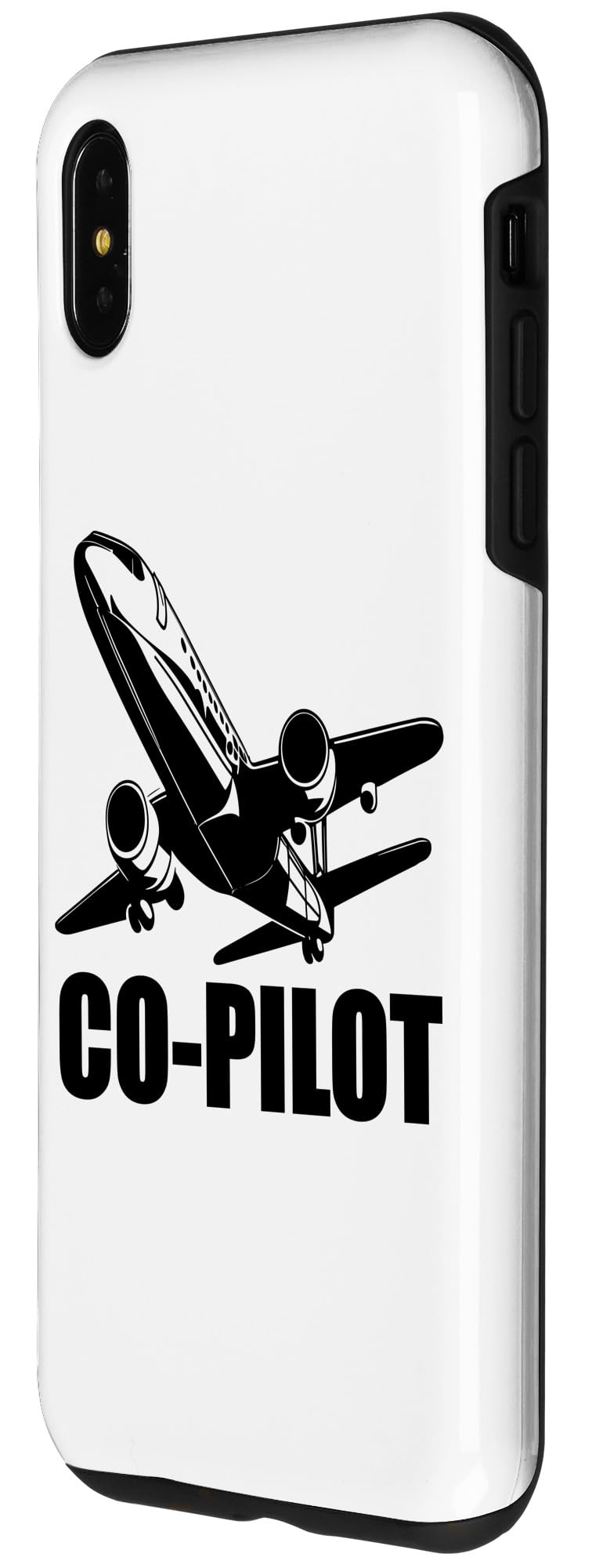 iPhone XS Max Vintage Airplane Flying Pilot Aircraft Co-Pilot Aviation-the Case