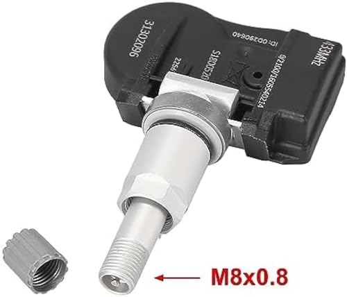 ZFISH TPMS Sensor Tire Pressure Monitor System Sensor, 4Pcs 31302096 for Volvo S60 S80 V60 Xc60 Xc70