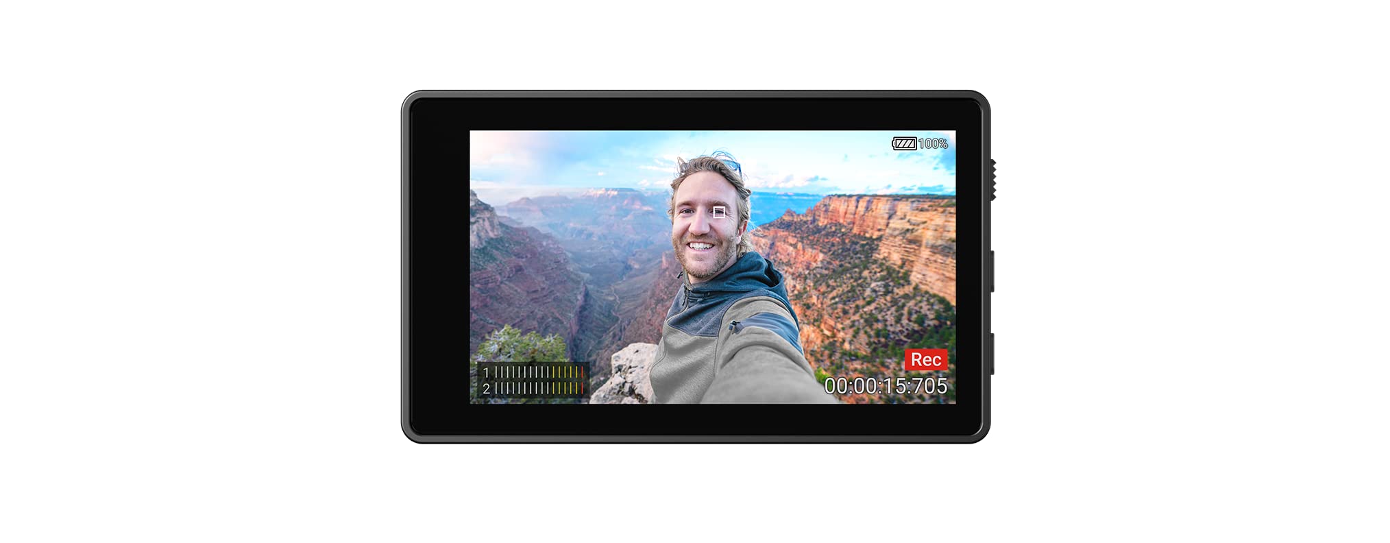 Sony WH-1000XM5 The Best Wireless Noise Canceling Headphones with Auto Noise Canceling Optimizer & 3.5” LCD Vlog Monitor with Mount and USB-C Cable