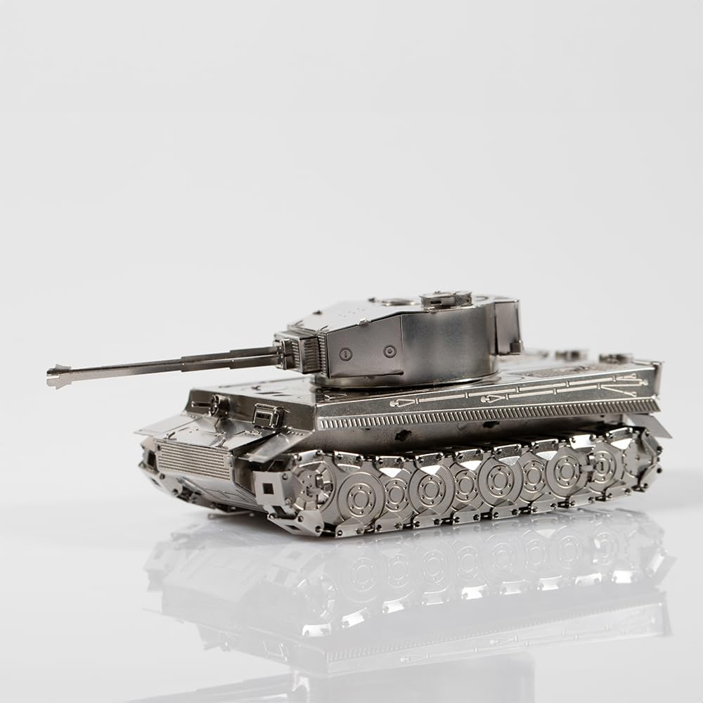 METAL-TIME PONDEROUS Panzer, 3D Metal Tank Model Kits for Adults or Teens, DIY Metal Puzzle Model Kit, 3D Metal Model Brain Teaser Puzzle - Great Gift Idea, 188 PCS.