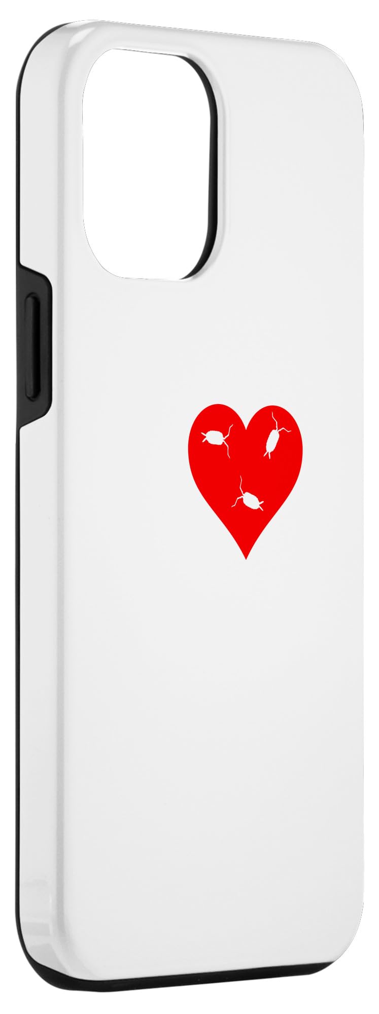 iPhone 13 Pro Max I Love Isopods, Woodlouse Woodlice Armadillidium White Case