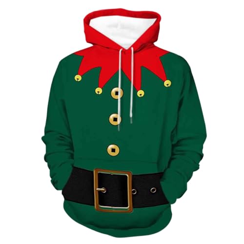 Cheifay Ugly Christmas Sweatshirt - Funny Men & Women Couple Hoodies Crewneck Sweatshirt - Ugly Christmas Sweater