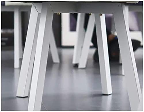 Office Reception Round Table- Conference Reception Room Coffee Table with Chair, Nordic Reception Desk and Chair Combination Hotel Tables and Chairs Simple Square 80cm Desktop Restaurant Tables and Ch