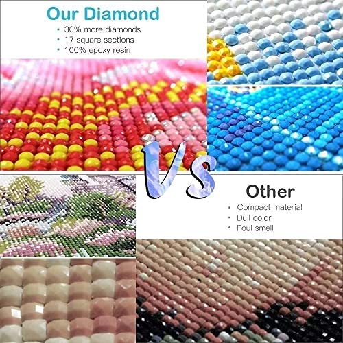 Diamond Painting Kits for Adults,Beautiful Cat Wizard 5D DIY Diamond Art Kits Full Drill Diamond for Gift Wall Decor Gem Arts Cute Cat 8 * 12inch