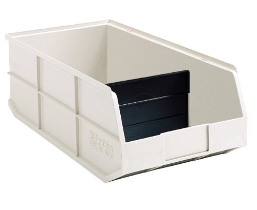 Akro-Mils 40348 Crosswise Width Plastic Divider 30348 1800 Series Plastic Stacking AkroBins, Black, (6-Pack)