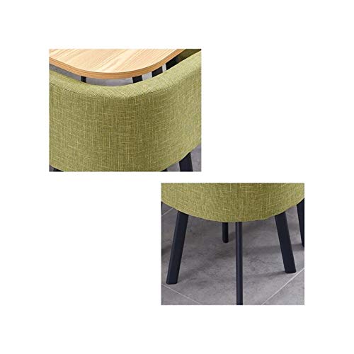 Office Reception Round Table- Conference Reception Room Coffee Table with Chair, Bedroom Office Reception Desk and Chair Set 1 Table and 4 Chairs Dining Table and Chair Combination Living Room Balcony