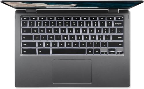 acer Chromebook Spin 513 2-in-1 Convertible Laptop, 8-Core Qualcomm Snapdragon 7c, 13.3" FHD IPS Touchscreen Display, 4GB RAM, 64GB eMMC, Student & Business, WiFi, Backlit KB, Chrome OS