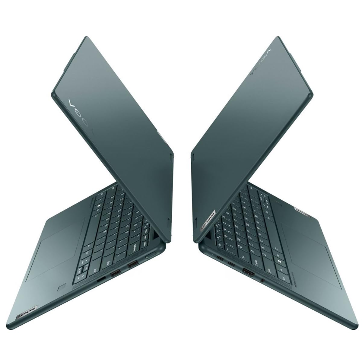 Lenovo Yoga 6 Touch 2-in-1 Laptop, 13.3" WUXGA Display, AMD Ryzen 5 7530U (Beat i7-11600H), 8GB RAM, 2TB PCIe SSD, Backlit KB, FP Reader, WiFi 6, USB-C, HDMI, PDG HDMI Cable, Win 11 Pro, Dark Teal