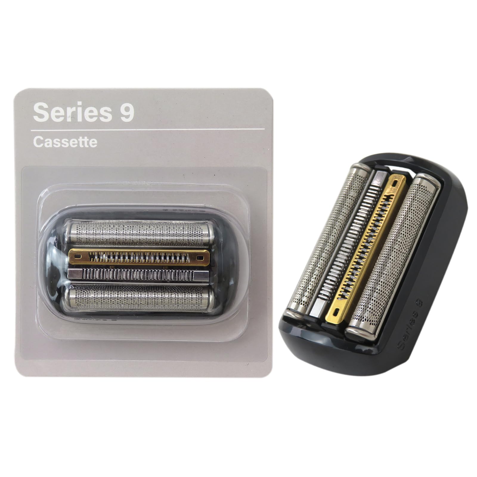 92B Original Craftwork Series 9 Replacement Shaver Head for Br aun Series 9 Electric Shaver Foil & Cutter 9030s 9040s 9050cc 9240s 9242s 9280cc Black