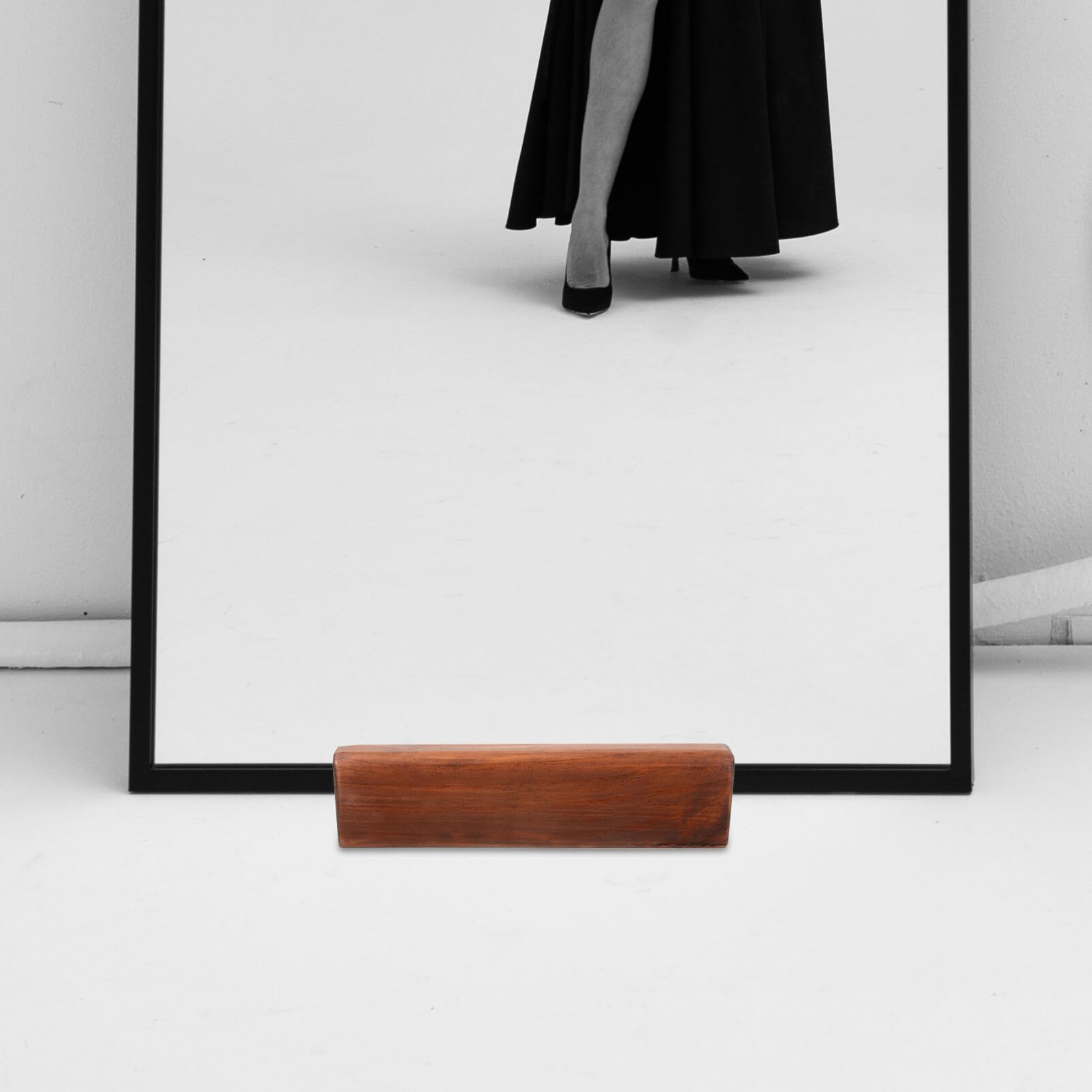 Cabilock Display Stand Wood Full Length Mirror Holder Rack Artwork Rack Artwork Stand Artwork Display Support Display Rack Wood Display Mount Artwork Holder Wood Display Holder