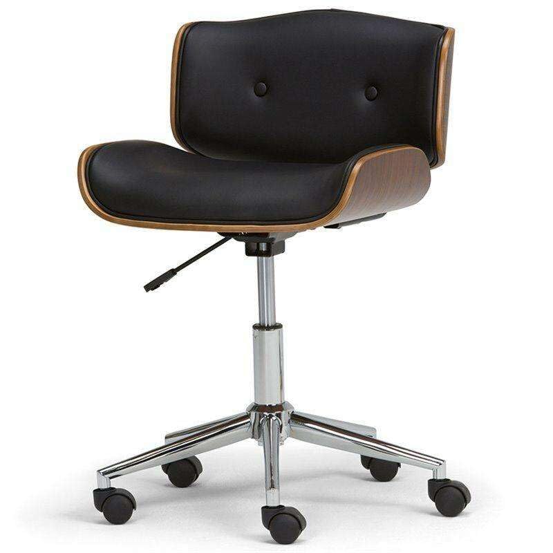 JTSQ Swivel Office Chair in Black Gaming Chair Office Chair Gaming Desk Computer Chair High Chair Office Desk Chairs Office Chairs Office Office Furniture Swivel Chair Computer Chairs