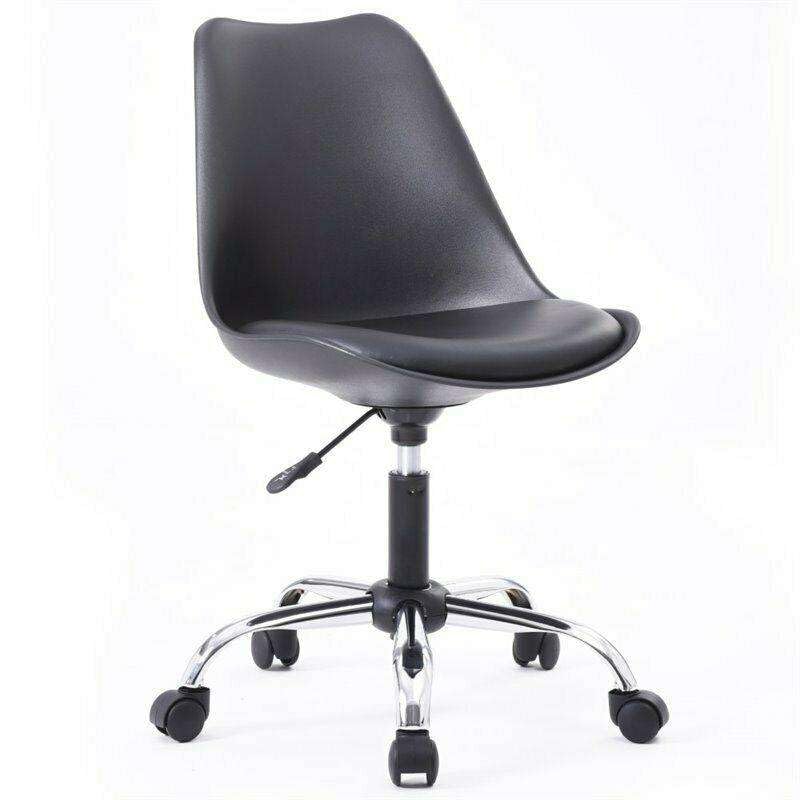 JTSQ Office Chair with Seat in Black Gaming Chair Office Chair Gaming Desk Computer Chair High Chair Home Office Desk Chairs Office Chairs Home Office Office Furniture Swivel Chair Computer chai