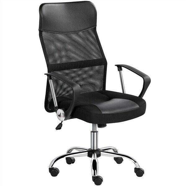 JTSQ Mesh High Back Office Task Chair Swivel Gaming Chair Office Chair Gaming Desk Computer Chair High Chair Home Office Desk Chairs Office Chairs Home Office Office Furniture Swivel Chair