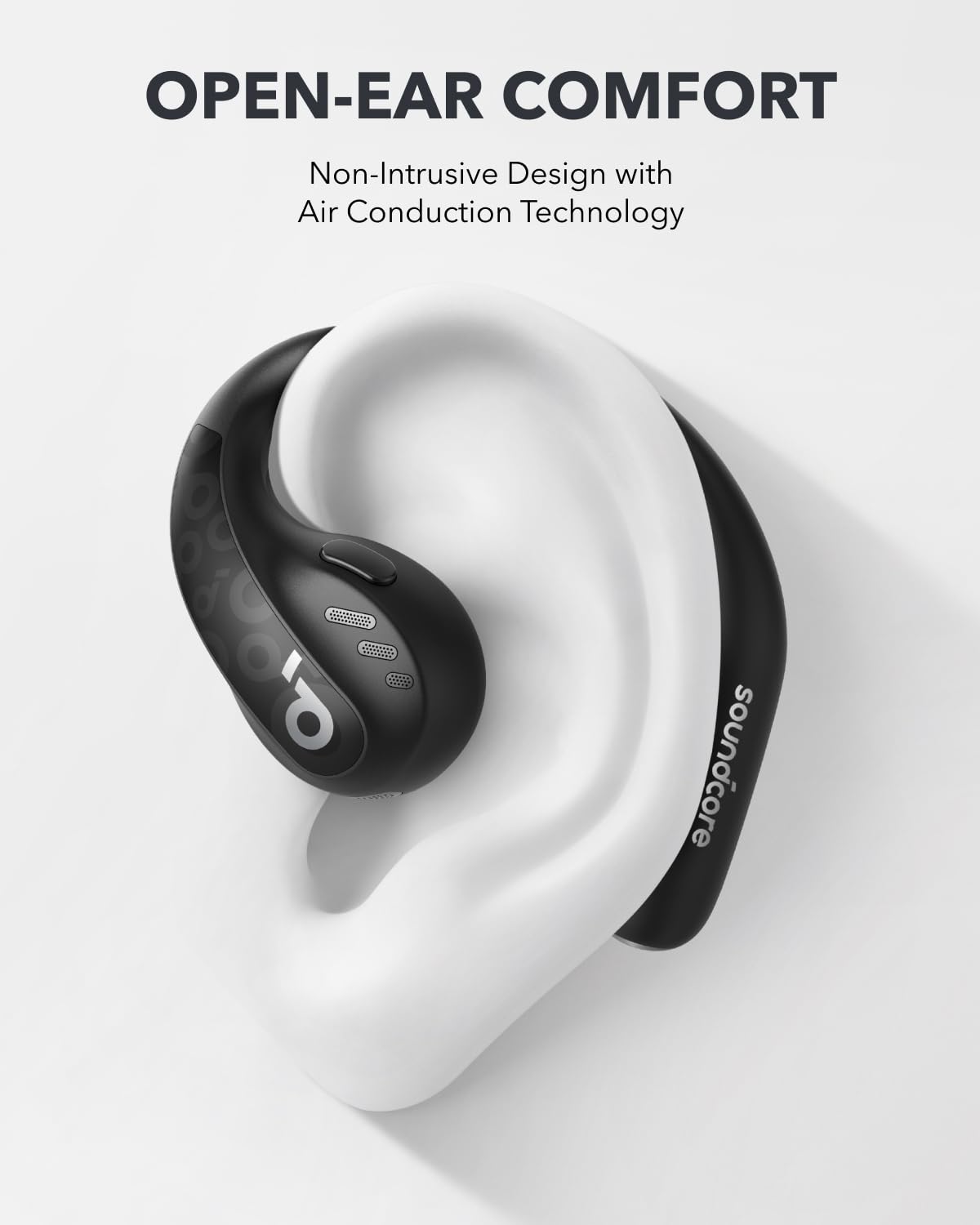 Soundcore by Anker AeroFit Pro Open-Ear Headphones with Liberty 4 NC Noise Cancelling Earbuds, Ultra-Comfort, Secure Fit, Ergonomic Design, Rich Sound with LDAC, IPX5 Water-Resistant, 46H Playtime