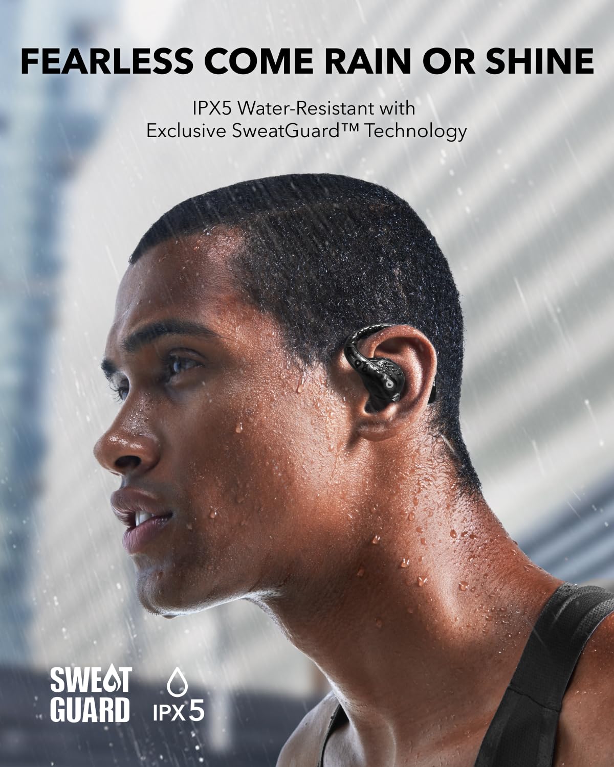 Soundcore by Anker AeroFit Pro Open-Ear Headphones with Liberty 4 NC Noise Cancelling Earbuds, Ultra-Comfort, Secure Fit, Ergonomic Design, Rich Sound with LDAC, IPX5 Water-Resistant, 46H Playtime