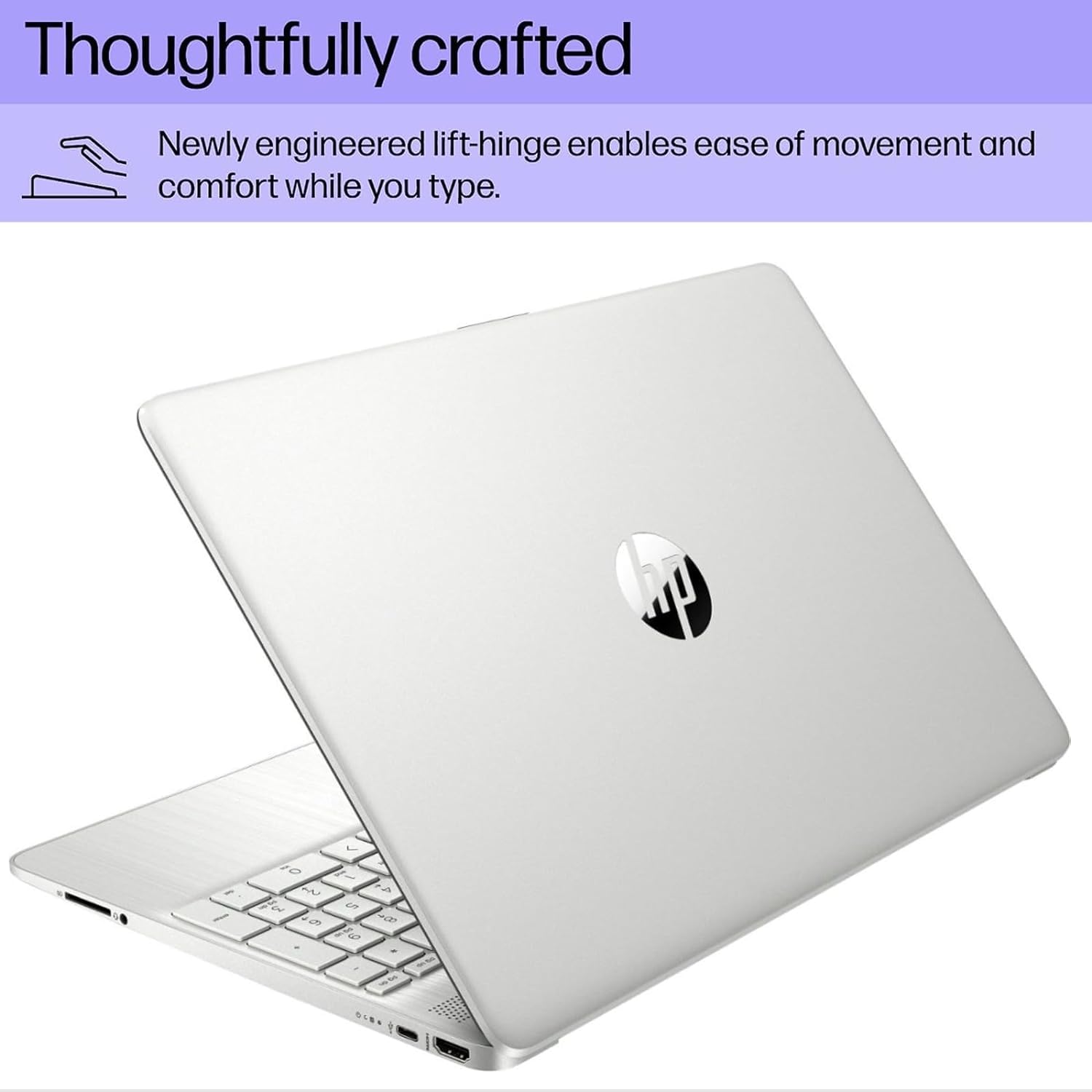 HP Laptop, 15.6" Touchscreen Laptop, 12th Gen Intel i3-1215U, 64GB RAM, 1TB SSD, Micro-Edge, Anti-Glare, Bluetooth, Wi-Fi, HDMI, Thin & Light, Win 11 H, with Mouse