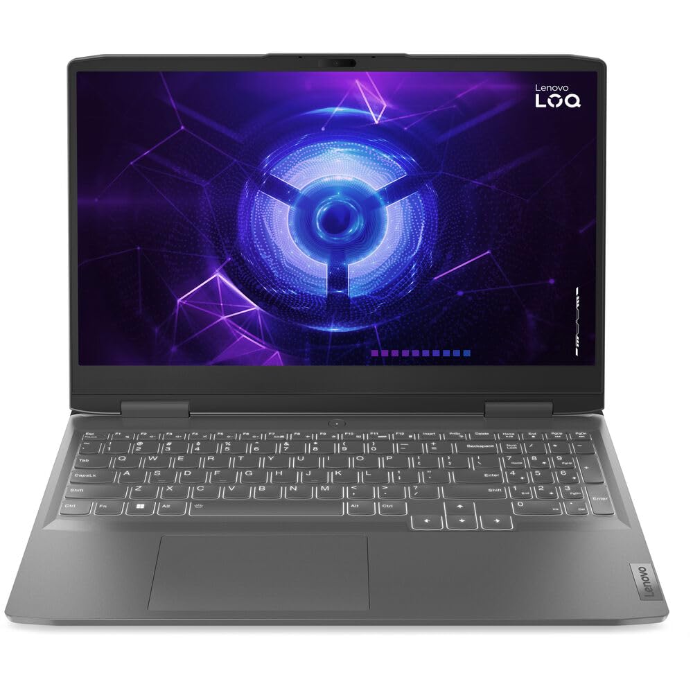 LENOVO LOQ Gaming Laptop, 2023, 15.6" 1920 x 1080 144Hz, Intel Core i7-13700H 14-Core, NVIDIA GeForce RTX 4050 6GB, 16GB DDR5, 512GB SSD, Windows 11 Home, Backlit KB, Wi-Fi 6, 1080p Camera, Storm Grey