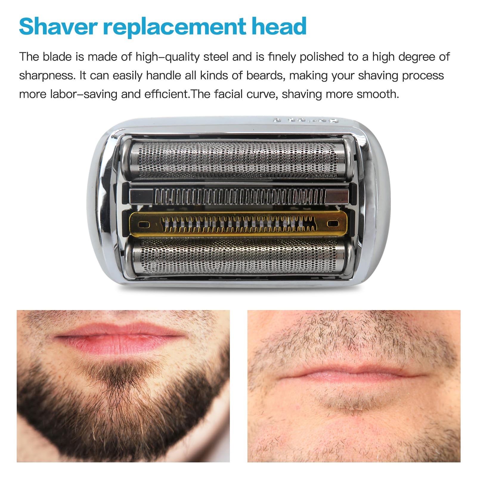 2023 Original Craft Shaver Replacement Head for Br-aun Pro 9 Series 92S 94M Electric Shaver Series 9 Shaving Machines