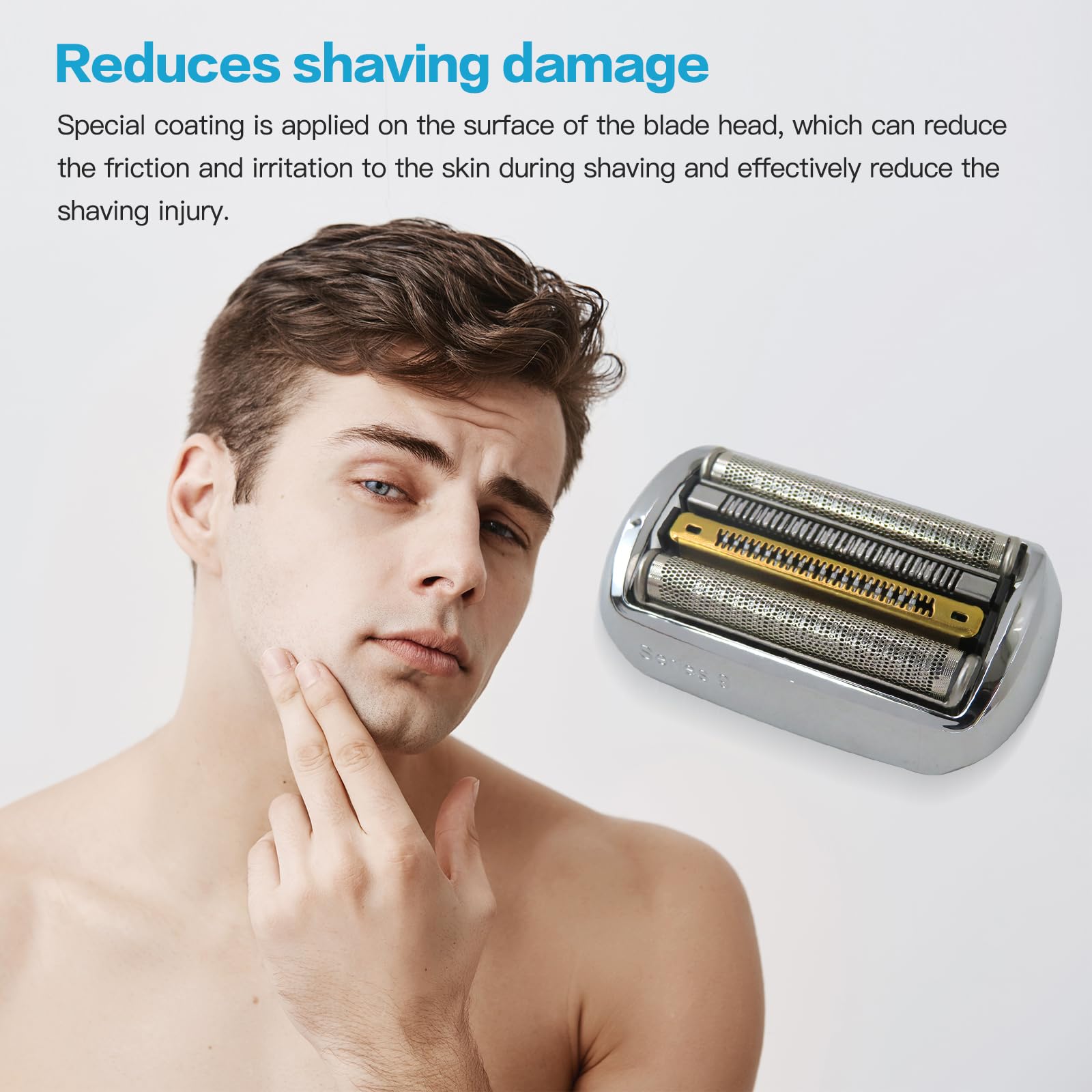 2023 Original Craft Shaver Replacement Head for Br-aun Pro 9 Series 92S 94M Electric Shaver Series 9 Shaving Machines