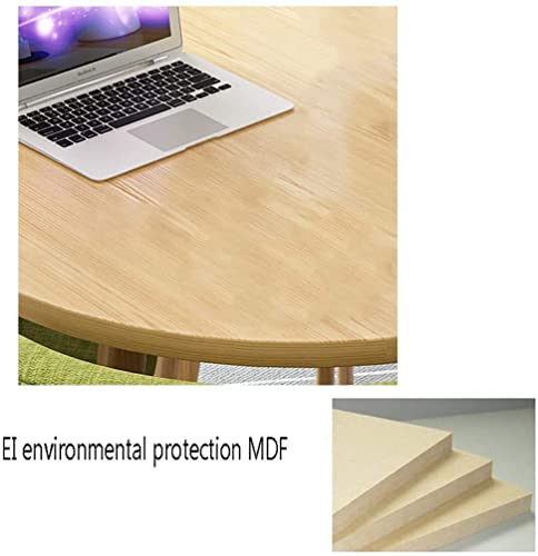Office Reception Round Table- Office Table and Chair Set Reception Coffee Table, Living Room Table and Chair Set Balcony Restaurant Combination Table Simple Modern Small Round Table Reception Business