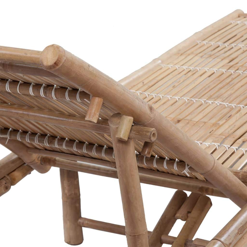 UTSRABFA Leisure Chair Pool Chairs Layout Chair Outdoor Loungers Sun Lounger Bamboo Suitable for Beach, Patio, Backyard, Poolside, Outdoor
