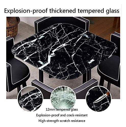 Office Reception Round Table- Office Table and Chair Set Reception Coffee Table, Reception Tables and Chairs Restaurant Tables and Chairs Set Simple Modern Leisure Table Marble Solid Wood Round Table
