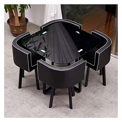 Office Reception Round Table- Office Table and Chair Set Reception Coffee Table, Reception Tables and Chairs Restaurant Tables and Chairs Set Simple Modern Leisure Table Marble Solid Wood Round Table
