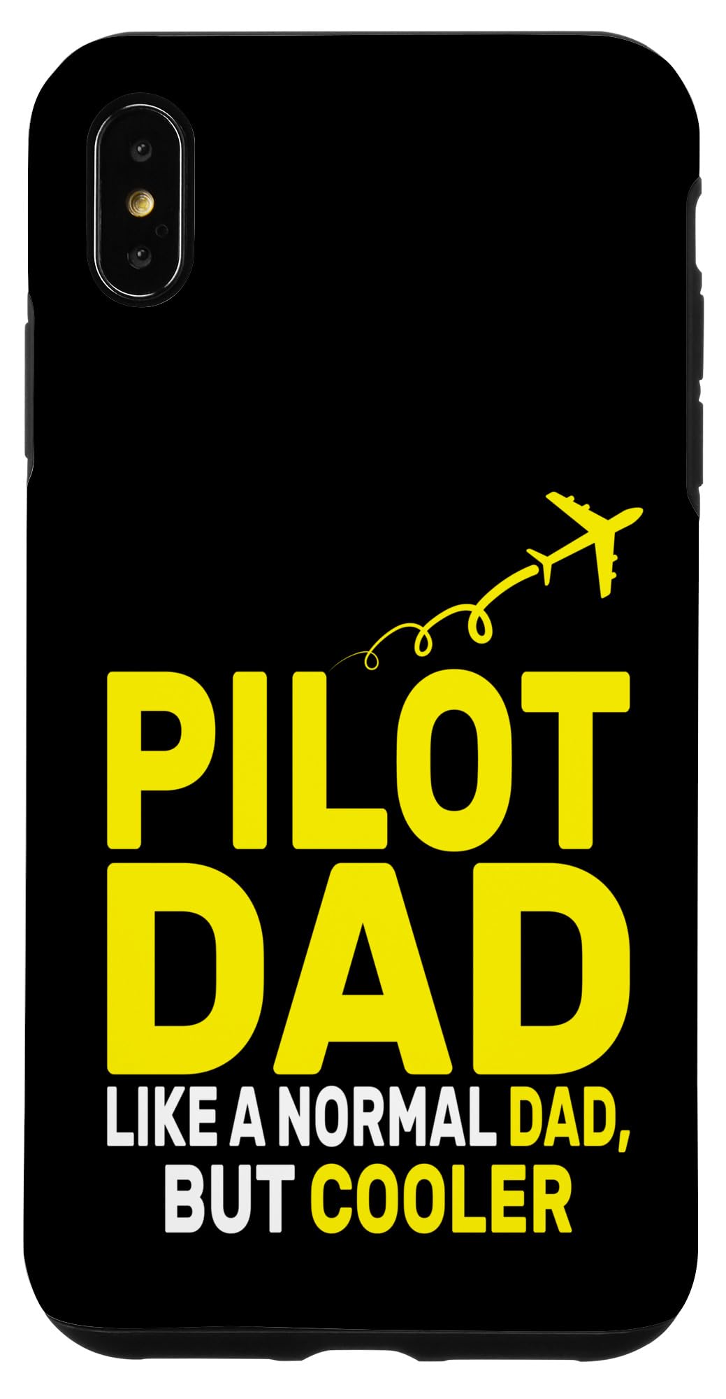 iPhone XS Max Funny Pilot Art For Dad Pilot Aviation Airplane Humor Pilot Case
