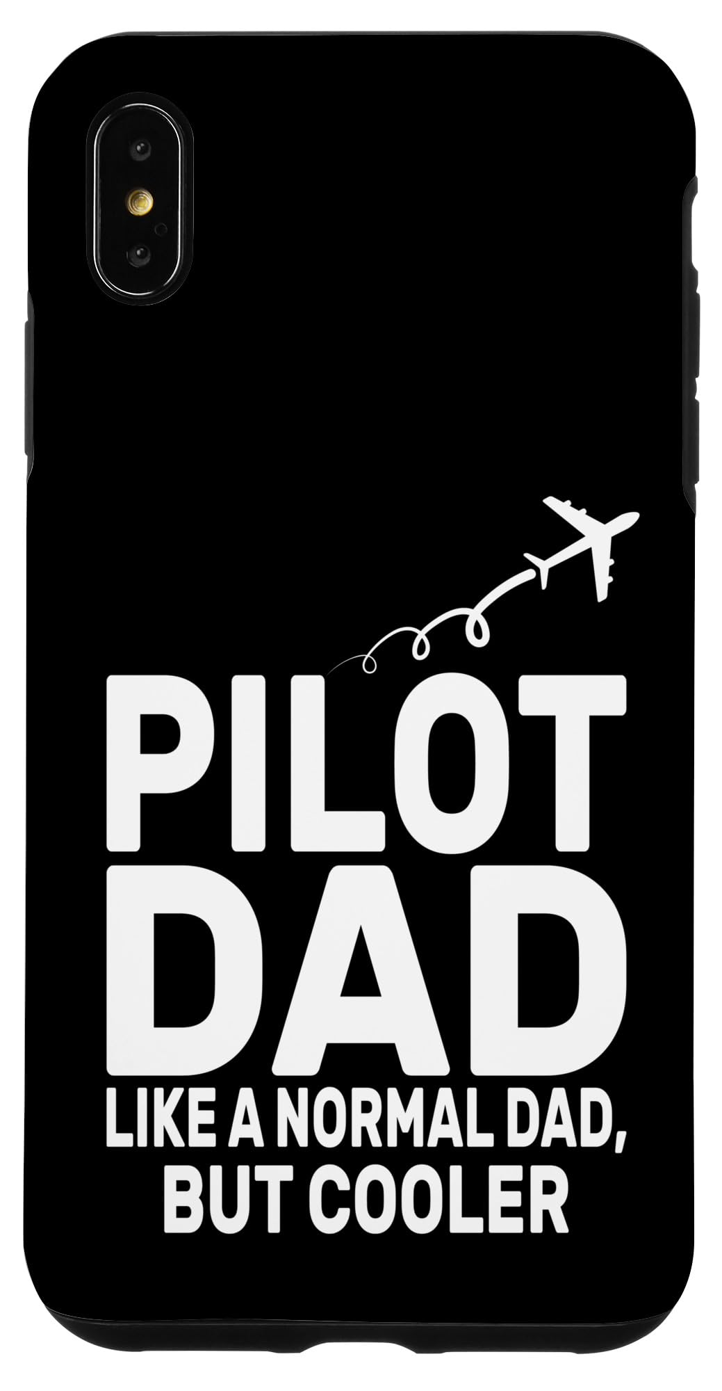 iPhone XS Max Funny Pilot Art For Dad Pilot Aviation Airplane Humor Pilot Case