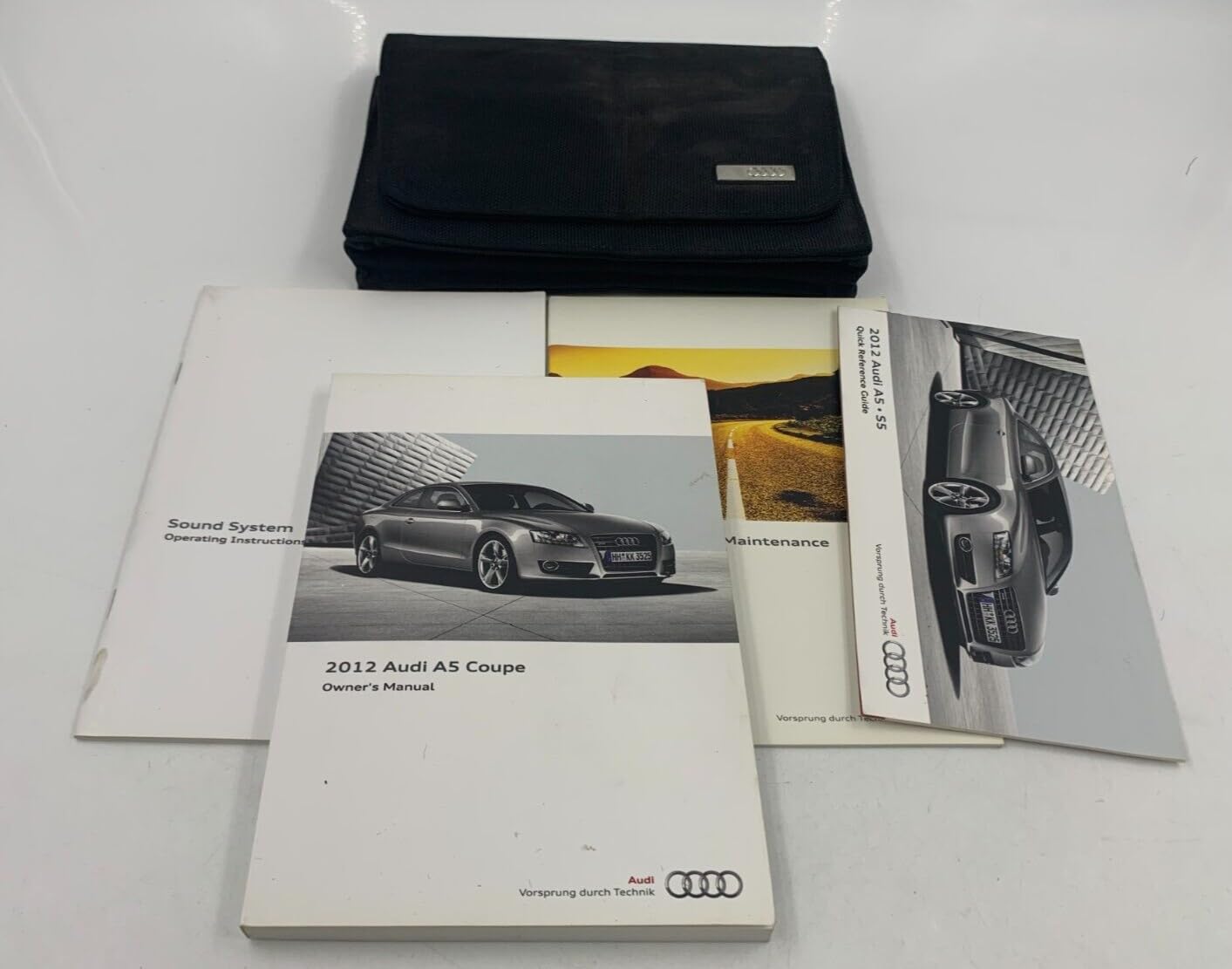 2012 Audi A5 S5 Coupe Owners Manual Handbook OEM F02B03056
