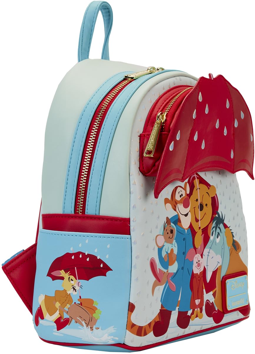Loungefly Disney Winnie the Pooh and Friends Rainy Day Mini Backpack