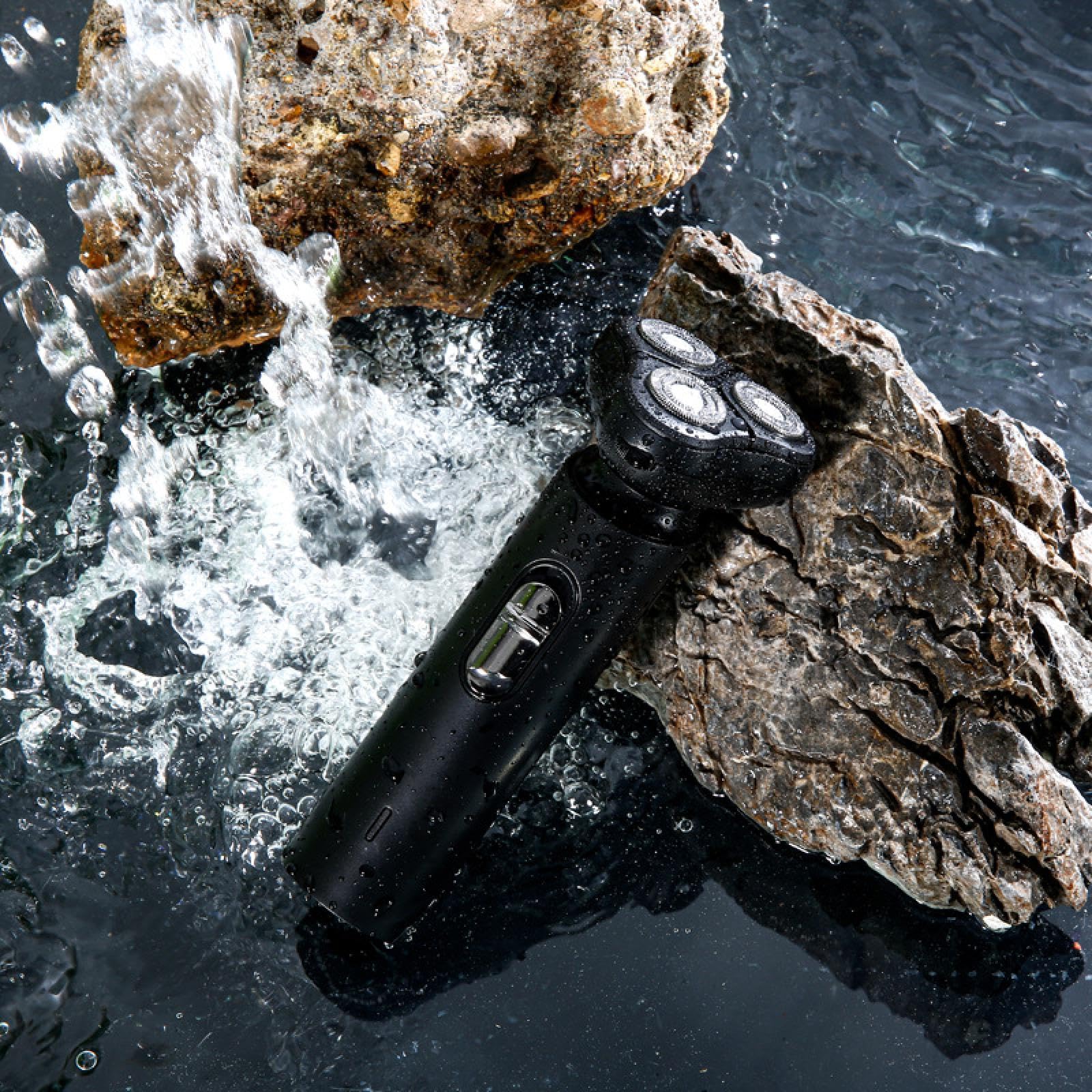 Shaver Men's Electric Shaver Multifunctional Rechargeable Shaver Portable Washable Beard Blade