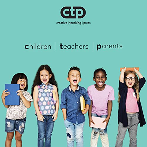 Creative Teaching Press Stick Kids Book Buddy Bags, CTP Classroom Supplies, Multi-Color, Pack of 6, 10 1/2β x 12 1/2β