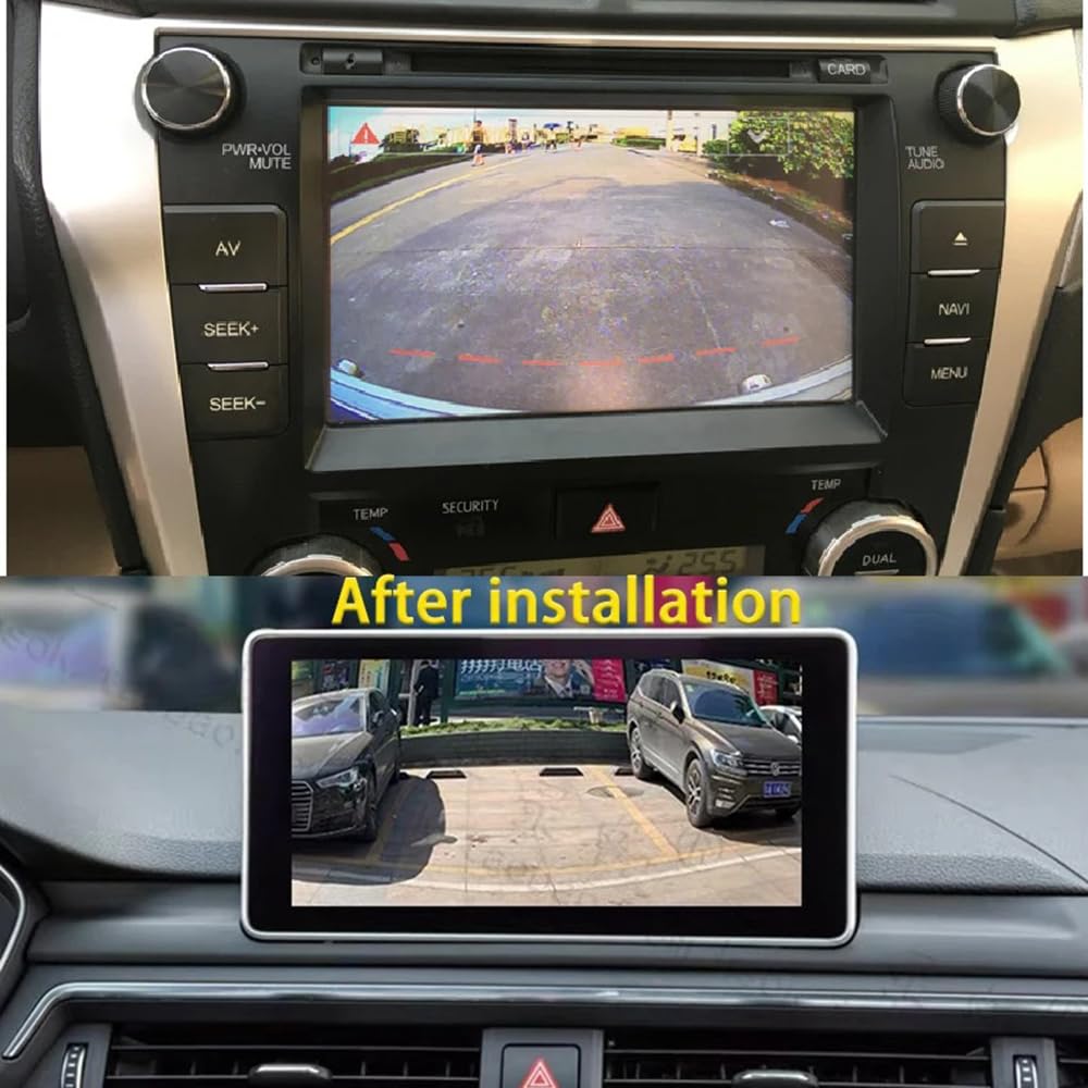 Car Reversing Camera for Volvo XC90 S60 S90 V60 V90 XC60 XC40 2019-2021, Car Front View Parking Night Vision Waterproof Camera