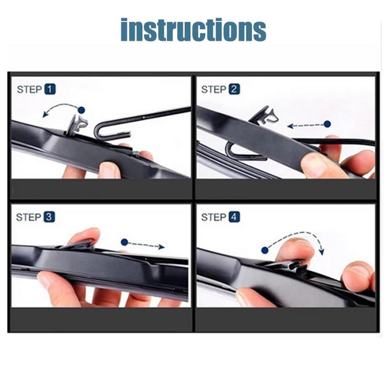 Windshield Wipers Front Wiper Blades For Volvo S60 2000-2004 24"+21" Car Windshield Wipers