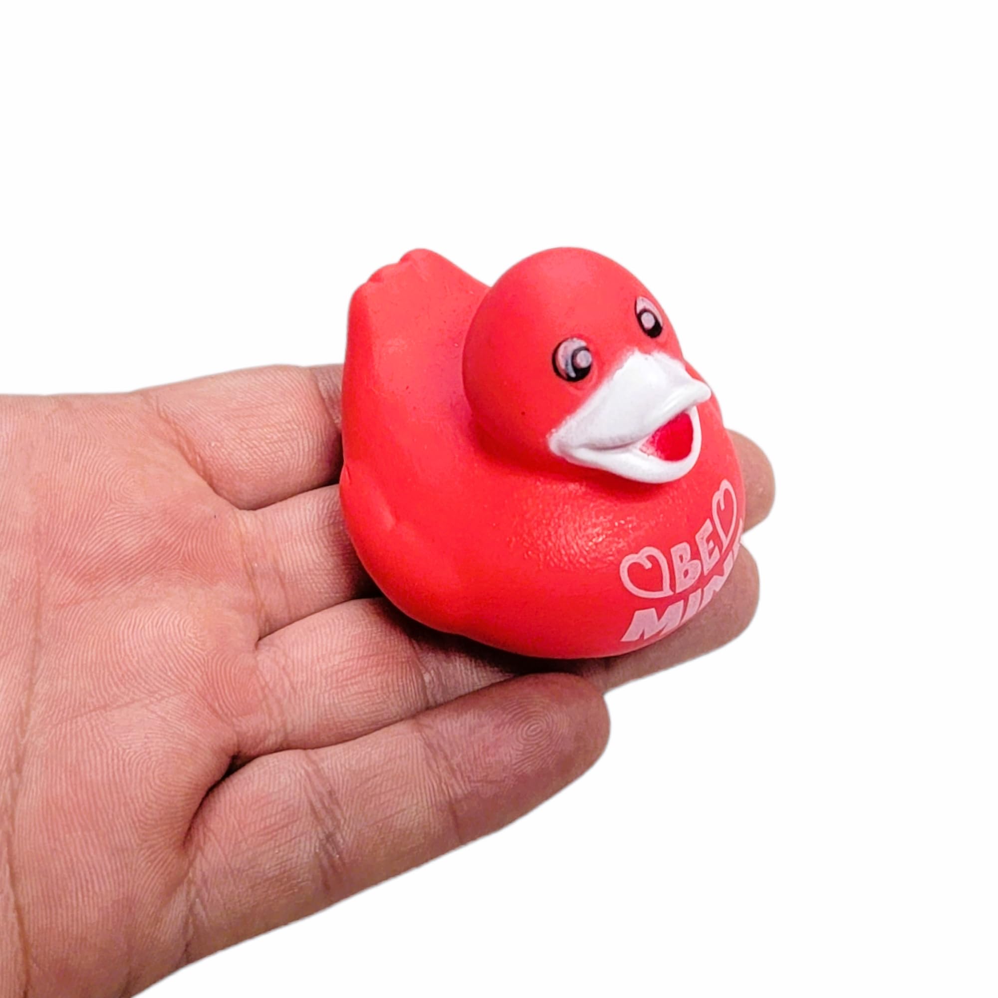 Cool Valentine's Day Holiday Rubber I Love You XO Be Mine Ducks (2") Standard Size. White, Red, Pink and Purple. (12 Pack) Cute Duck Bath Tub Pool Toys. (Valentine's Day Rubber Ducks)