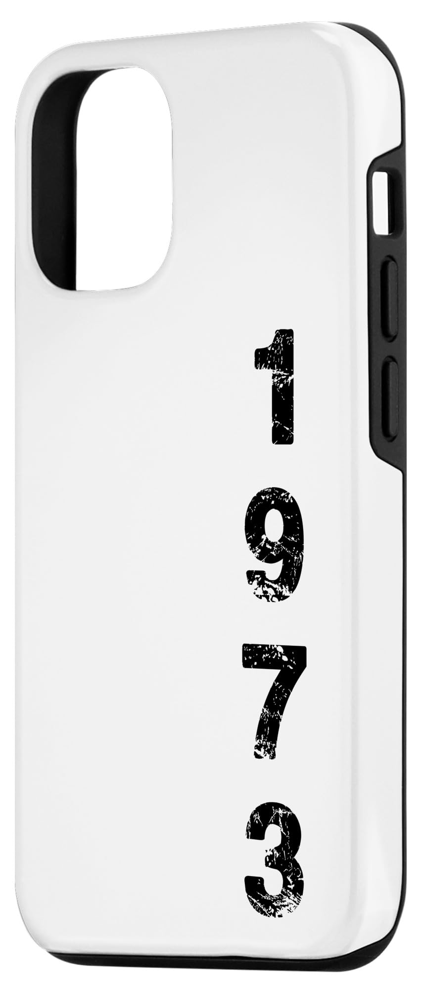 iPhone 13 Pro Roe Retro Distressed Text For Women Feminist White 1973 Case