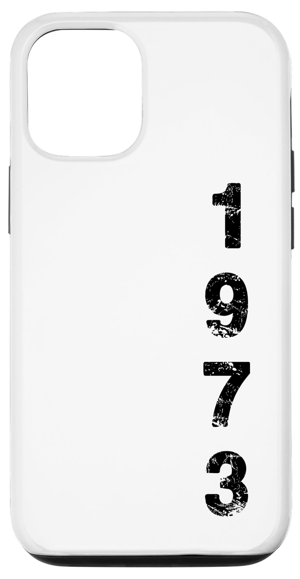 iPhone 13 Pro Roe Retro Distressed Text For Women Feminist White 1973 Case