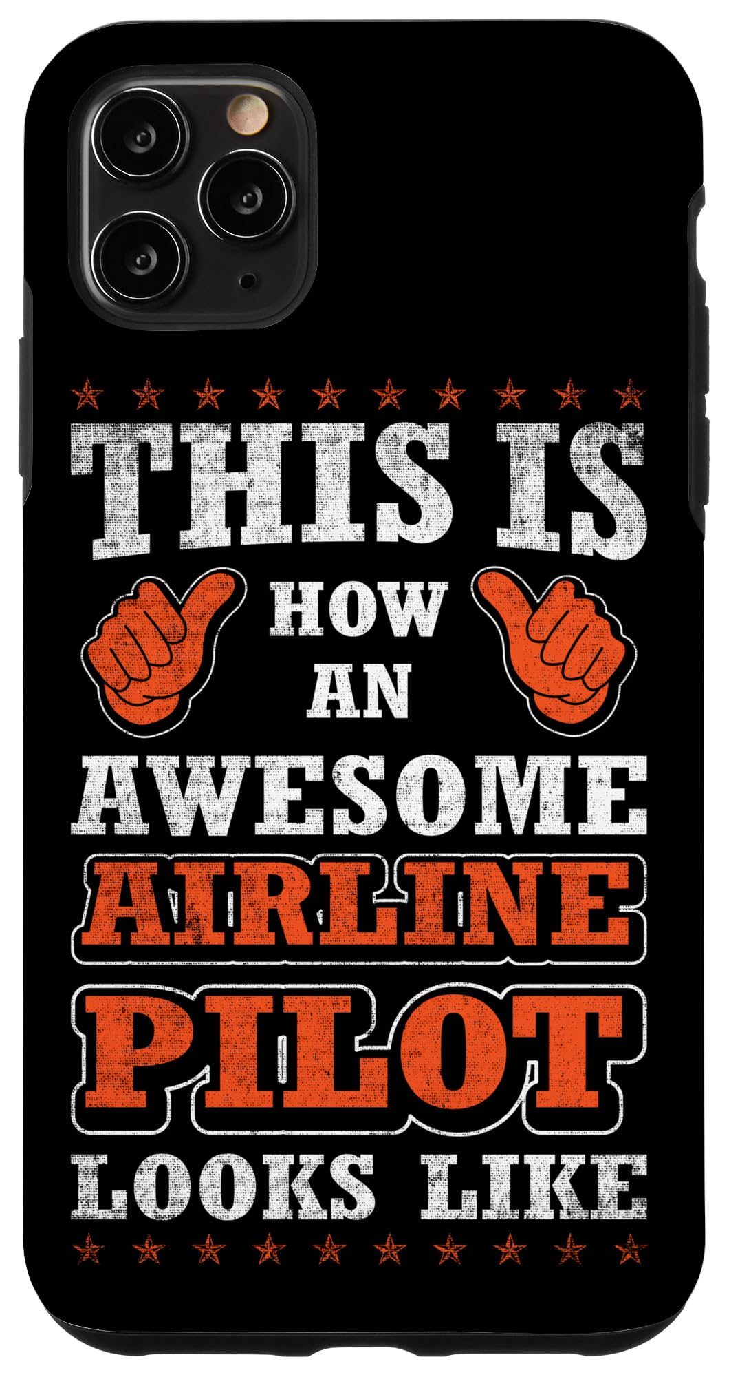 iPhone 11 Pro Max Funny Profession Quote Awesome Airline Pilot Case