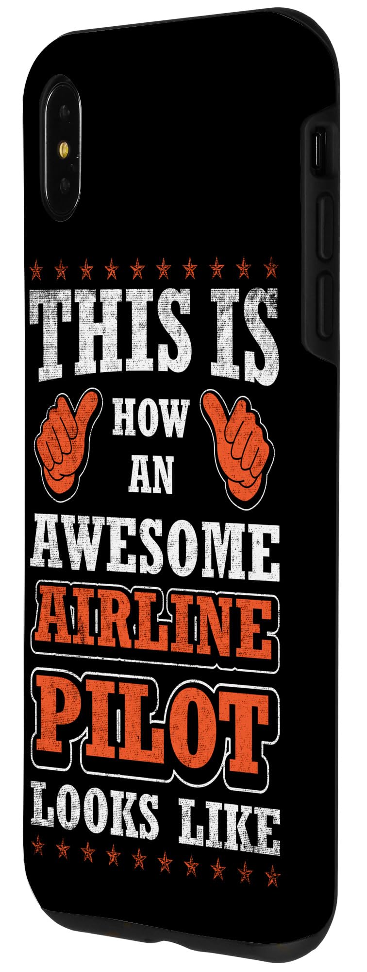 iPhone XS Max Funny Profession Quote Awesome Airline Pilot Case