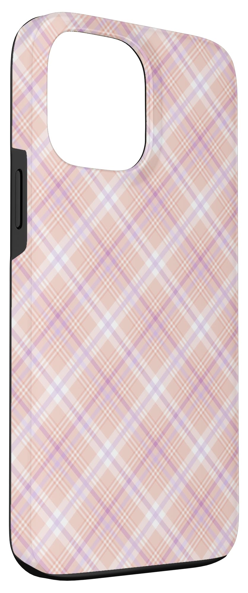 iPhone 13 Pro Max Cute Spring Checkered Pattern For Women And Easter Season Case